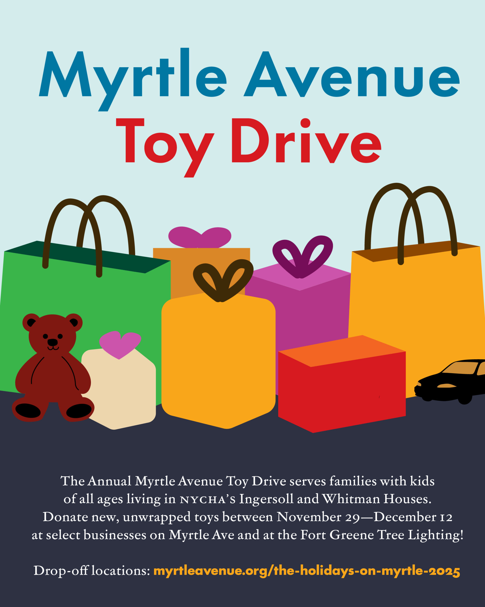 ToyDrive25 IG port - Myrtle Avenue Brooklyn Partnership